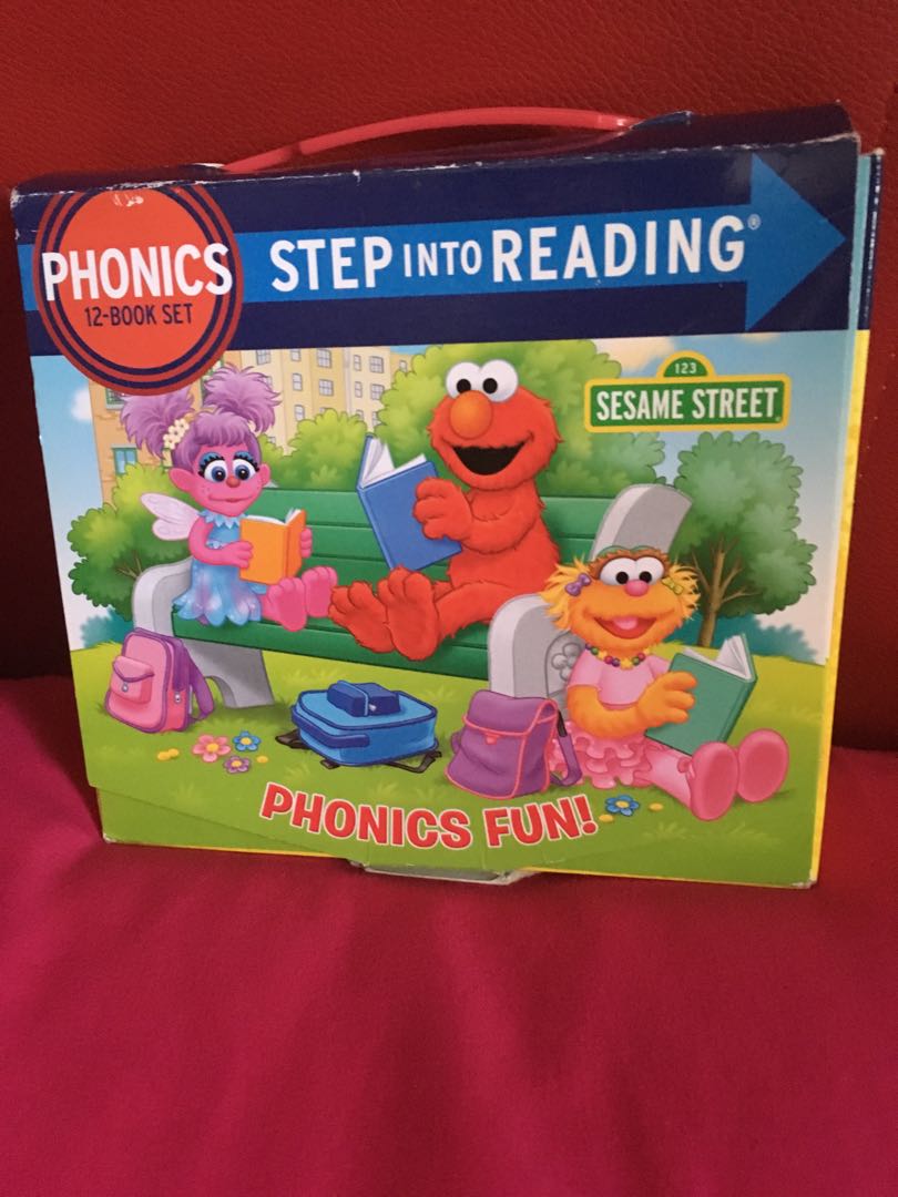 Sesame street Elmo Reading Books. Set of 12books., Hobbies & Toys ...
