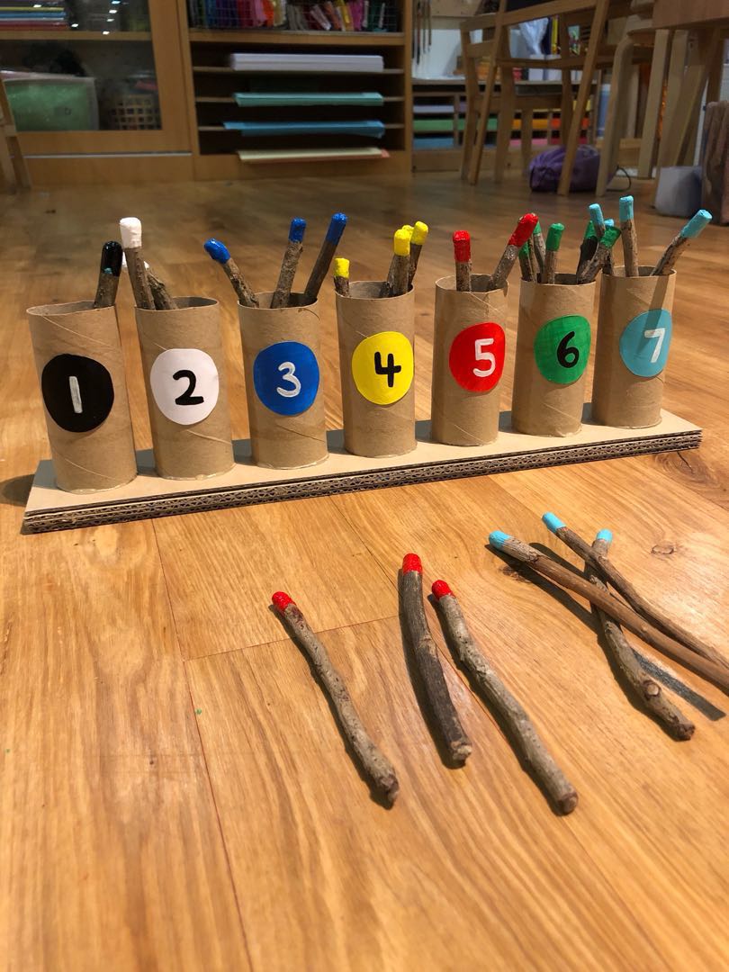Sorting sticks, numbers, counting sticks, sticks, nature, natural ...