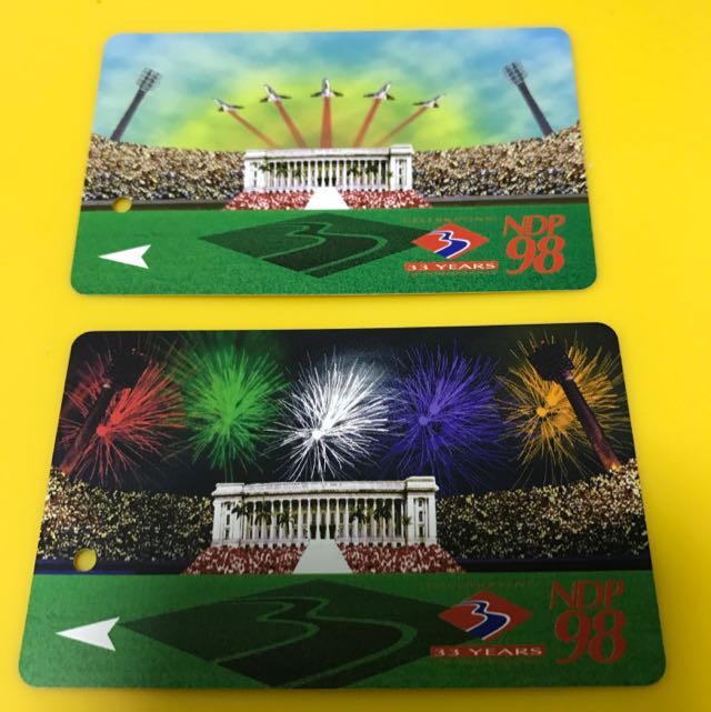Special Edition Tourist Souvenir Ticket NDP 1998, Hobbies & Toys ...