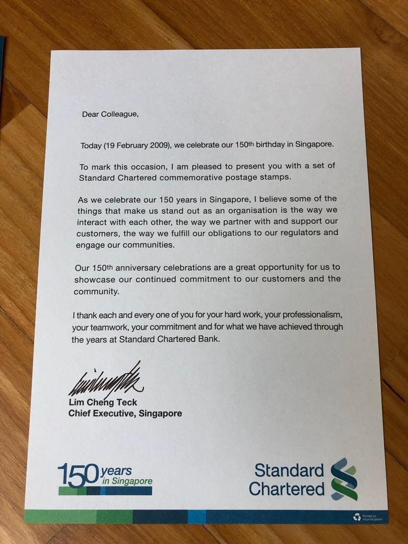 Standard Chartered commemorative postage stamps, Hobbies & Toys ...