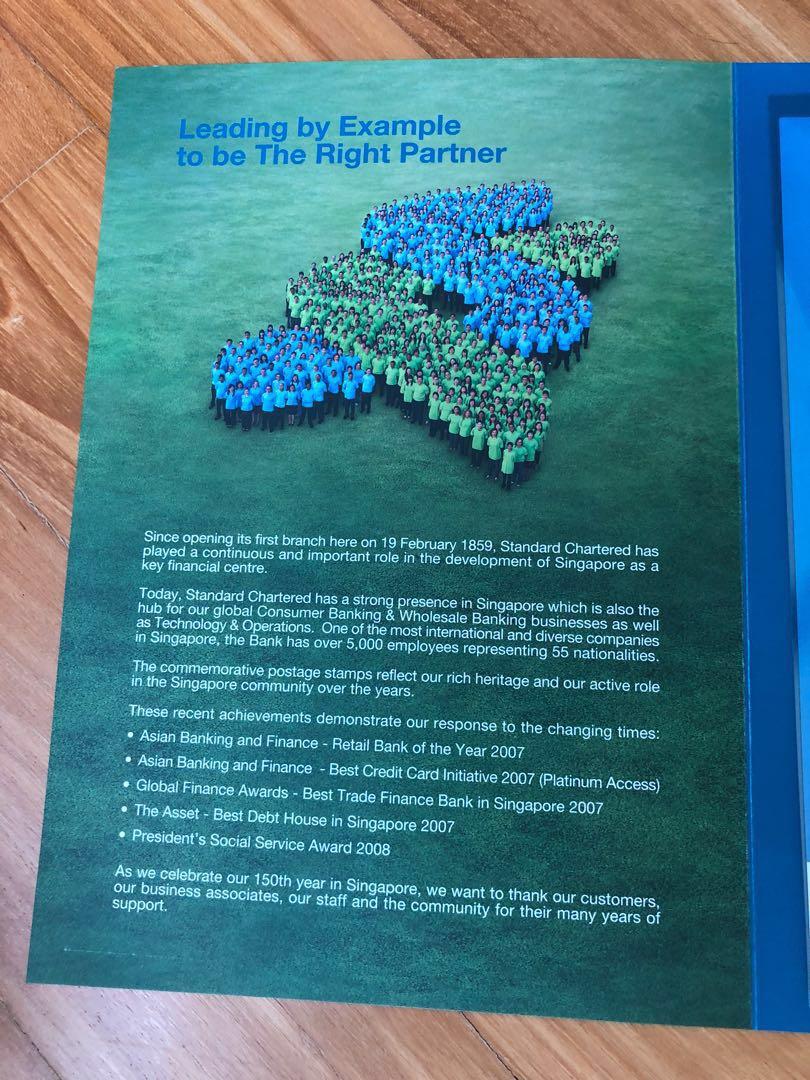 Standard Chartered commemorative postage stamps, Hobbies & Toys ...