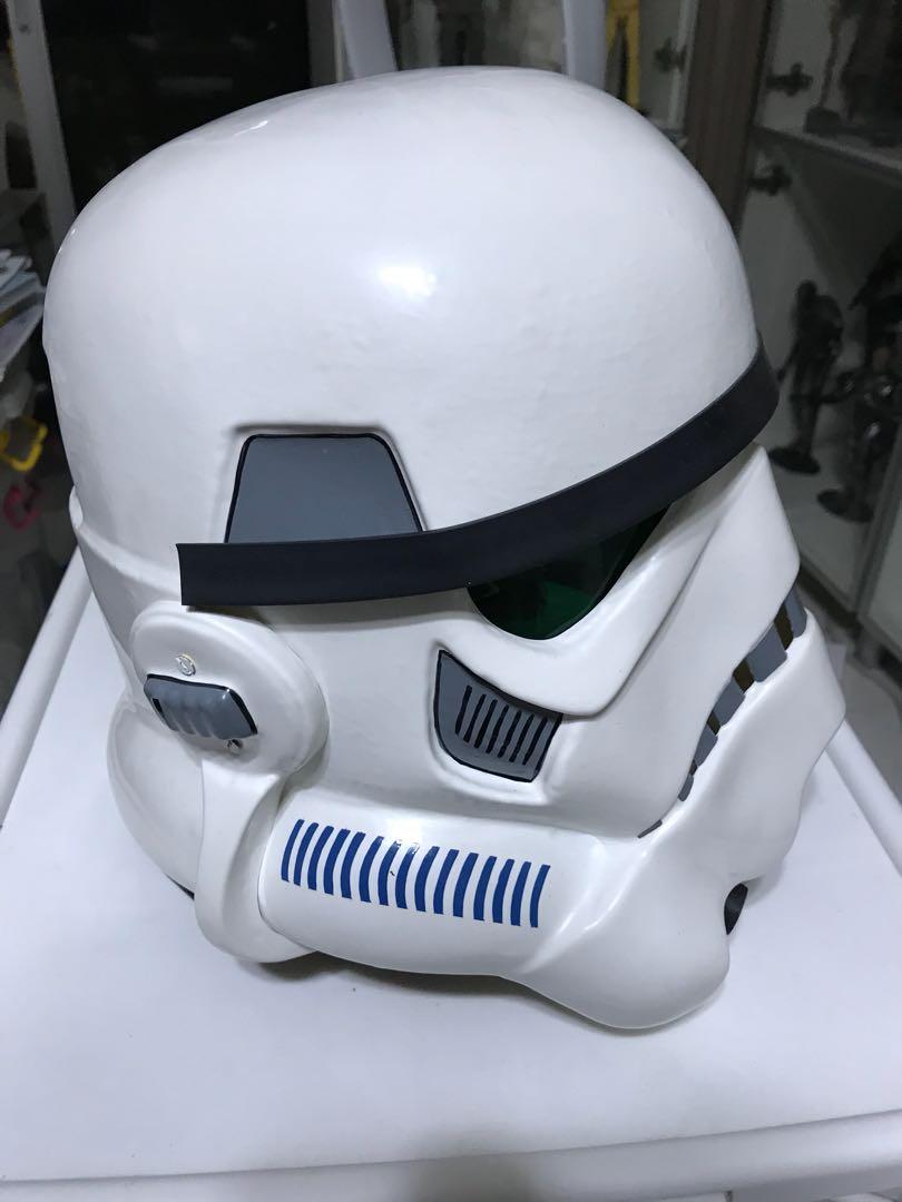 Star Wars rs Prop master storm trooper stunt helmet master replicas ...