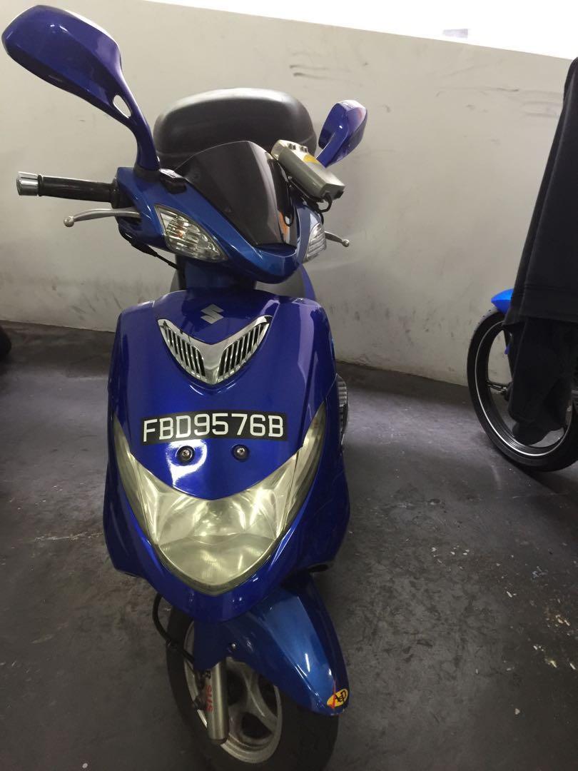 Suzuki Scooter AN125 HK, Motorcycles, Motorcycles for Sale, Class 2B on ...