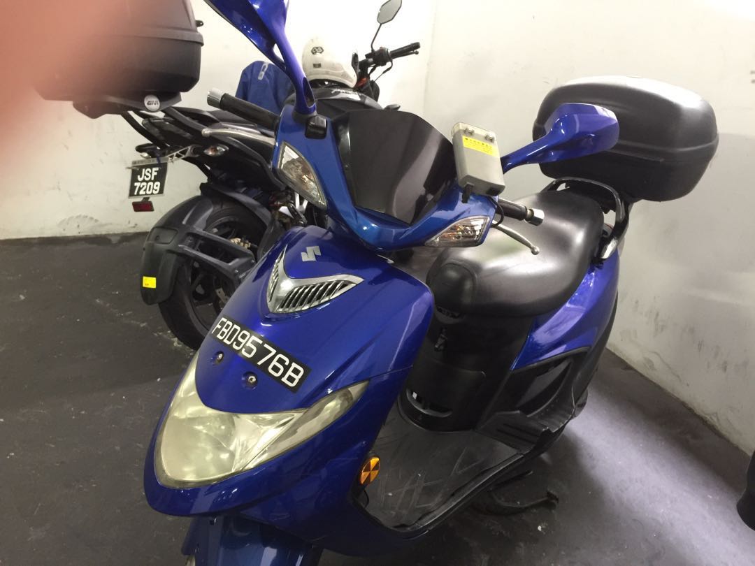 Suzuki Scooter AN125 HK, Motorcycles, Motorcycles for Sale, Class 2B on ...