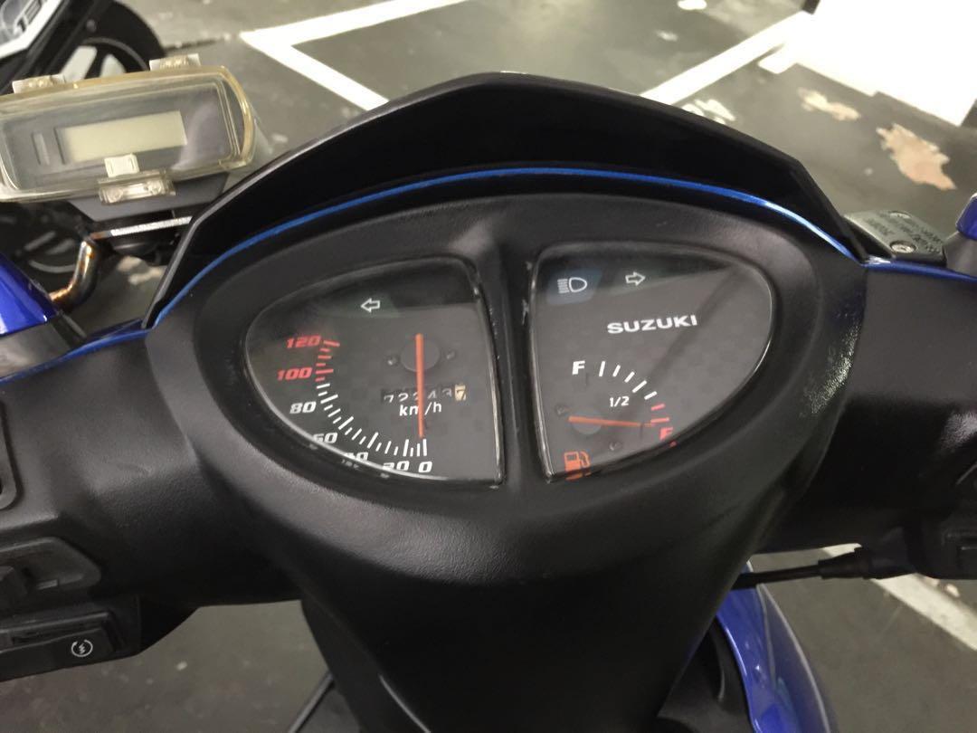 Suzuki Scooter AN125 HK, Motorcycles, Motorcycles for Sale, Class 2B on ...