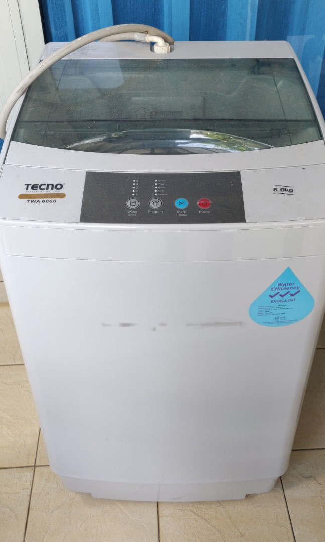 Tecno Washing Machine, Home Appliances, Cleaning & Laundry on Carousell