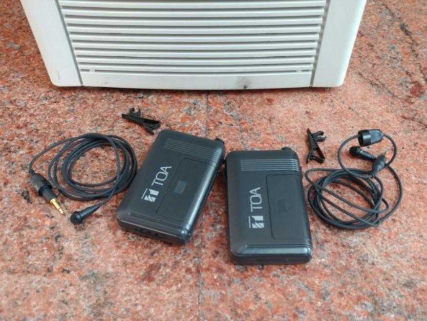 TOA wireless mic + speaker combo, Audio, Soundbars, Speakers ...
