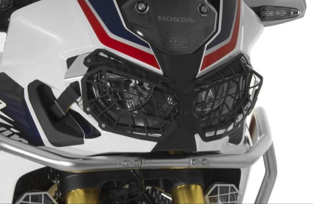 Touratech Africa Twin Headlight Guard, Motorcycles, Motorcycle ...