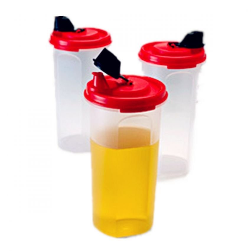 Tupperware Store and Pour (4) Set, Furniture & Home Living, Kitchenware ...