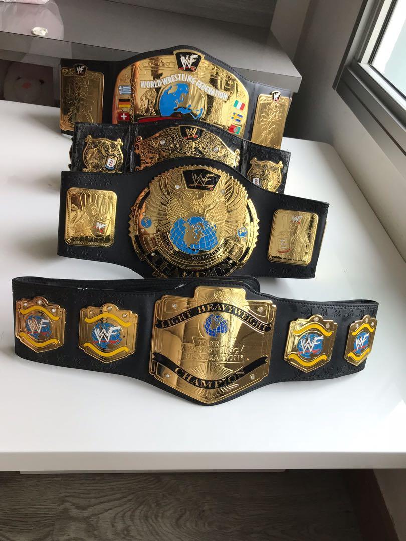 WWF belts, Hobbies & Toys, Memorabilia & Collectibles, Vintage ...