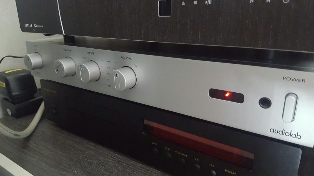 Audiolab pre amplifier, Audio, Other Audio Equipment on Carousell