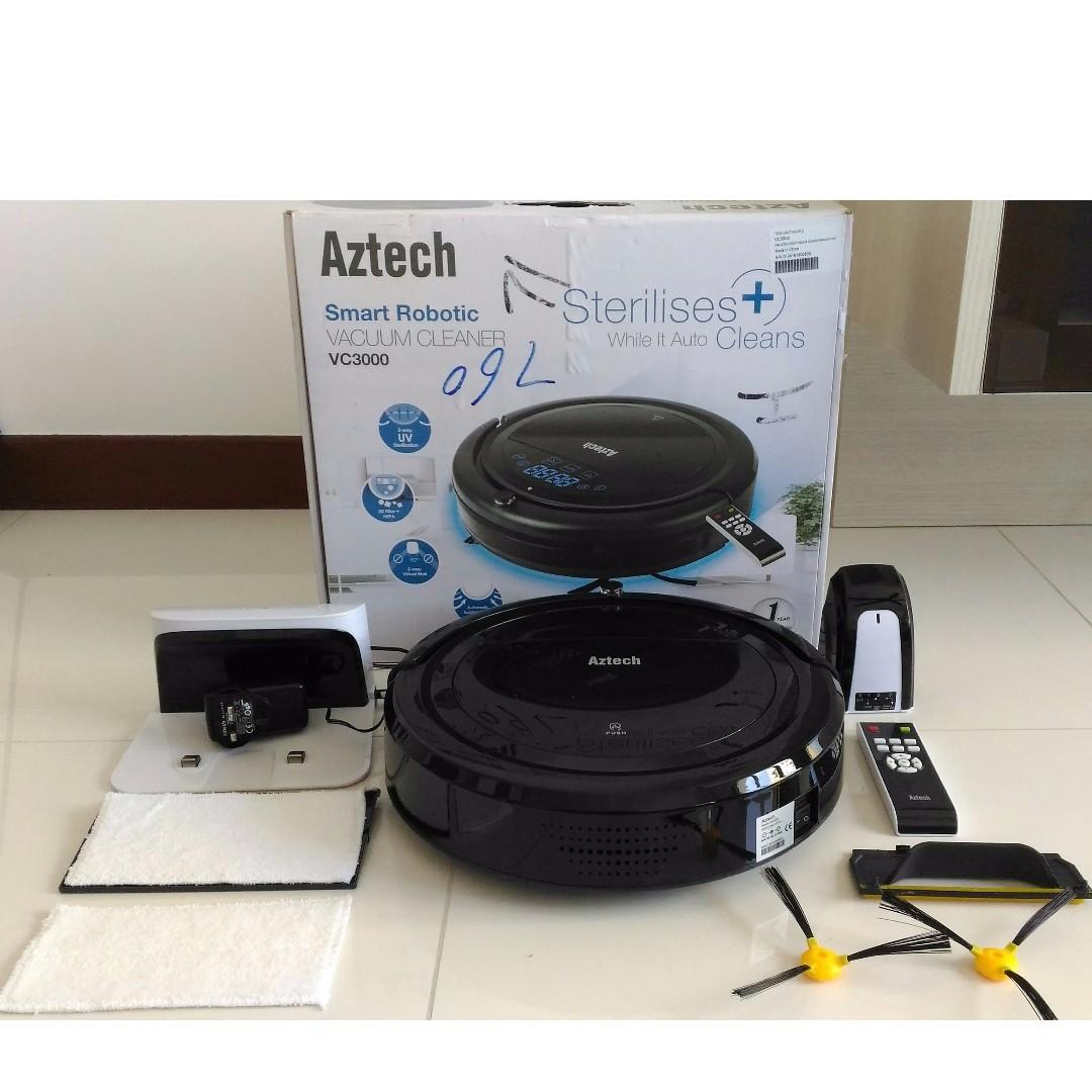 Aztech Robotic Vacuum Cleaner, Home Appliances, Cleaning & Laundry on ...