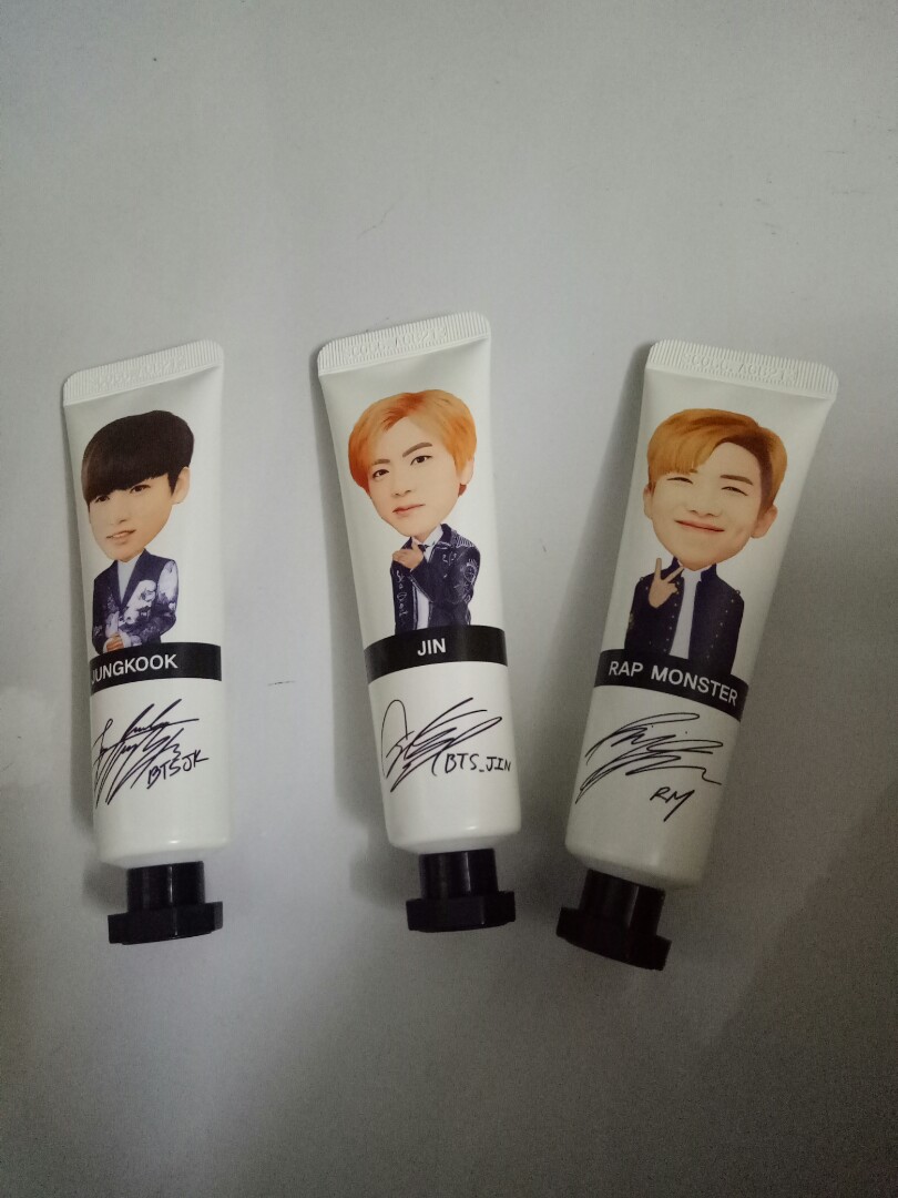 BTS HANDCREAM, Hobbies & Toys, Collectibles & Memorabilia, K-Wave on ...