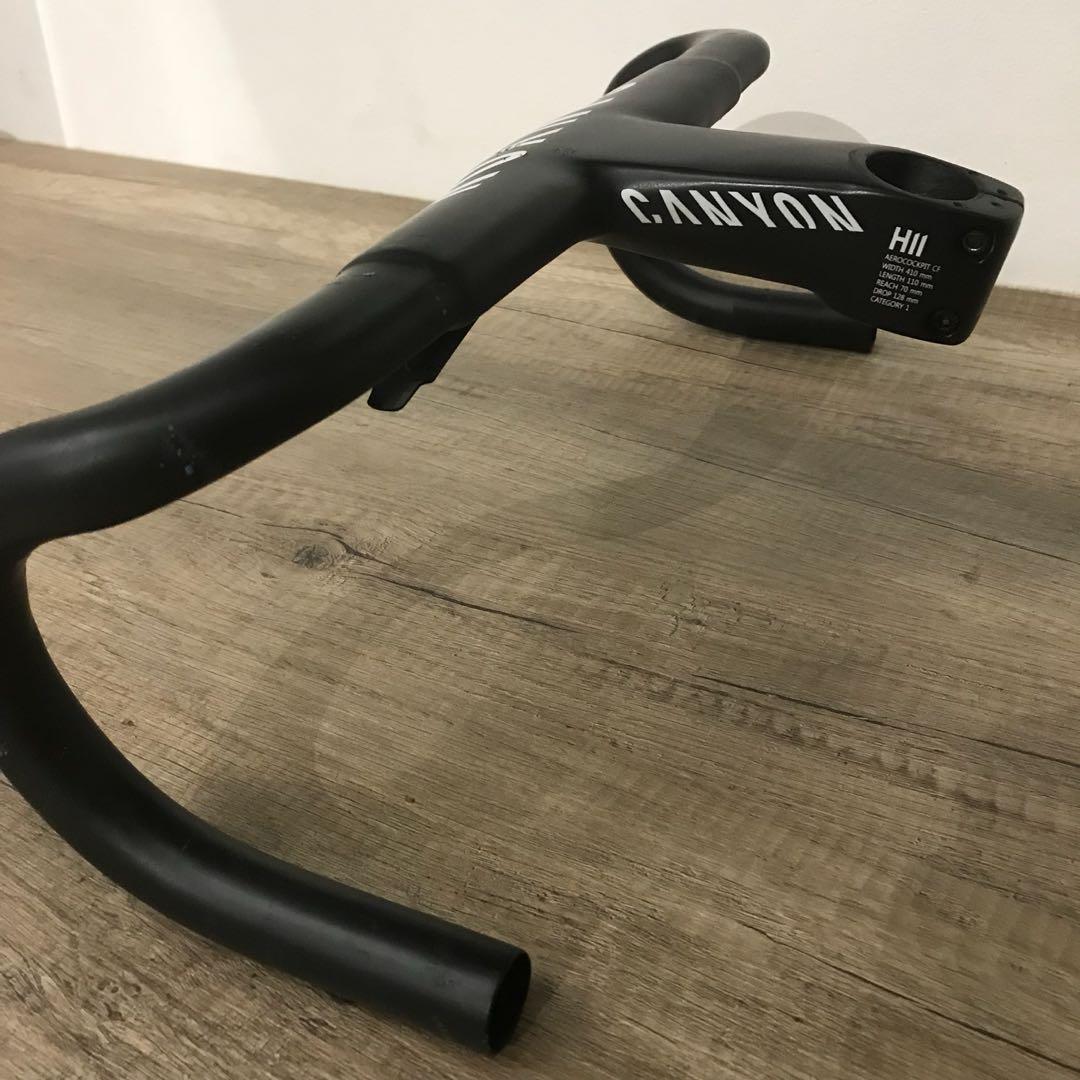 Canyon H11 Aerocockpit handlebar, Sports Equipment, Bicycles & Parts ...