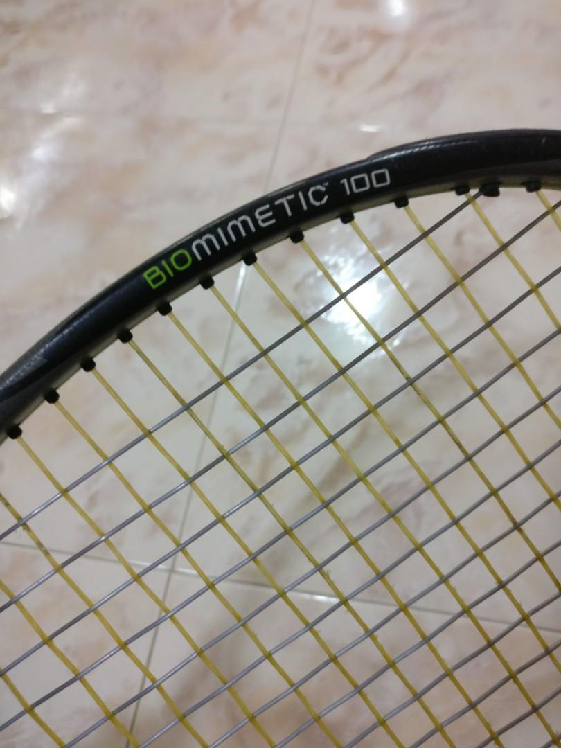 Dunlop Biomimetic 100 Tennis, Sports Equipment, Sports & Games, Racket ...