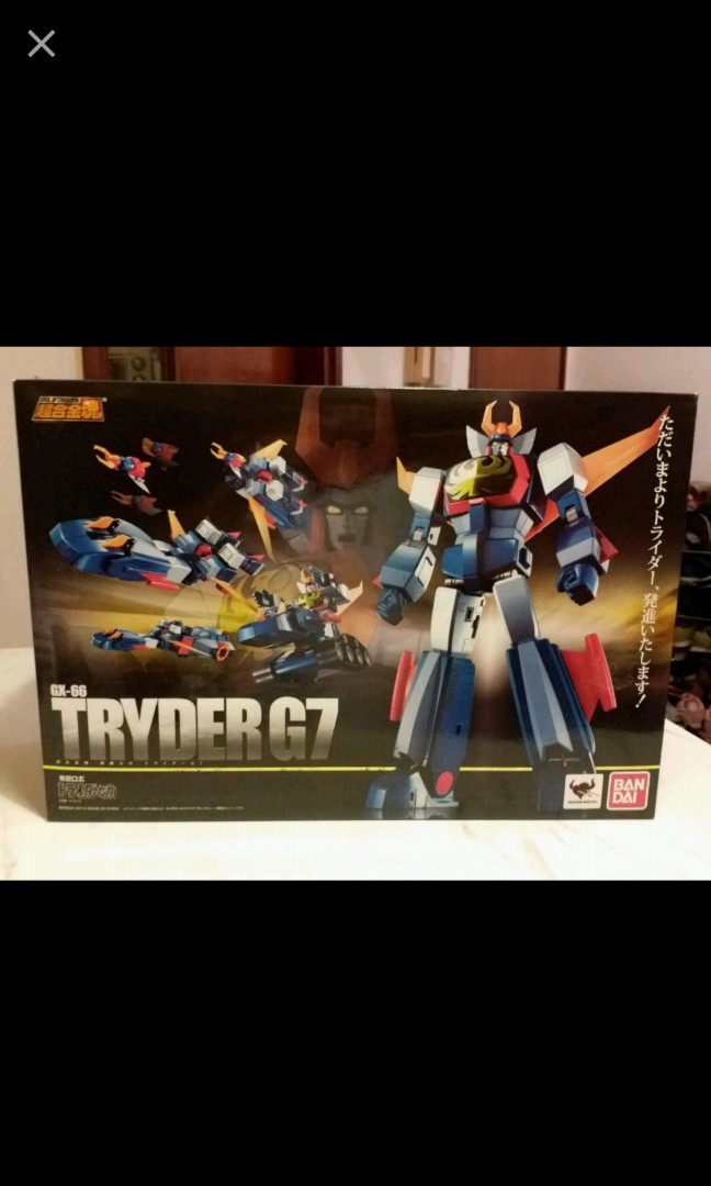GX 66 G7 Tryder 超合金魂 無敵鐵人, 興趣及遊戲, 玩具 & 遊戲類 - Carousell