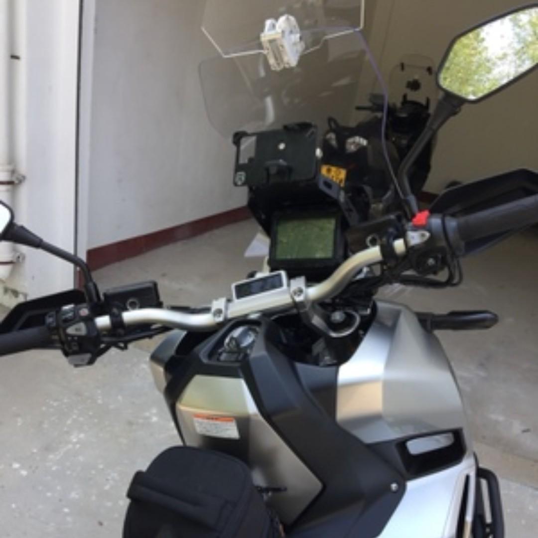 Honda X-ADV750 XADV X-ADV 750 ADV750 GPS phone holder bar wind shield ...