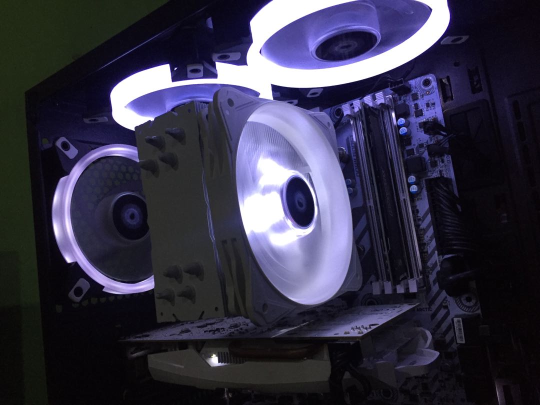 ID Cooling Se 214l Snow edition, Computers & Tech, Desktops on Carousell