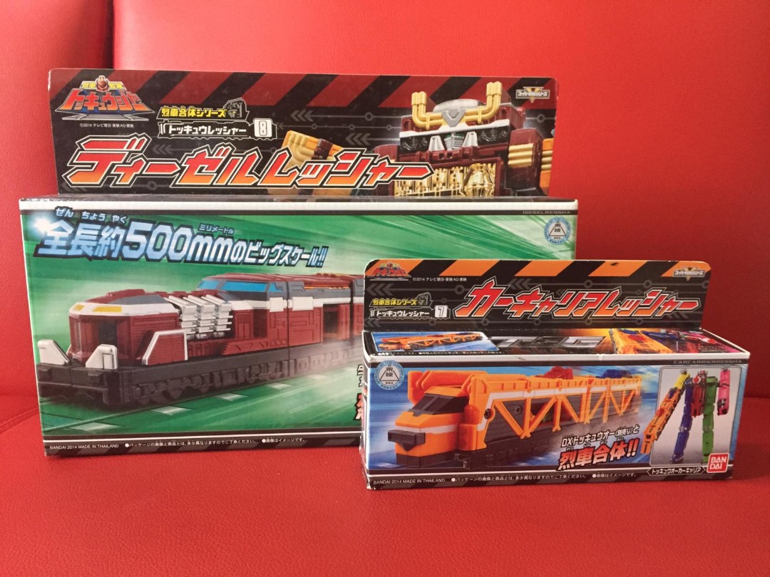 * Ressha Sentai Toqger TOKKYUGER Diesel Oh - Train 7 & 8 MISB, Hobbies ...