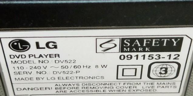 LG DVD Player, TV & Home Appliances, TV & Entertainment, Blu-Ray ...