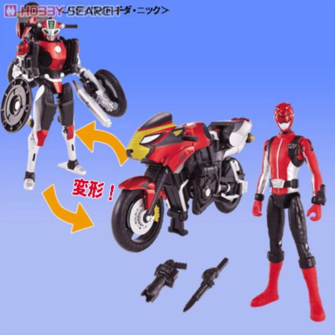 [Free Delivery] Marvel Legends MBAF Sentai Power Rangers Morphing Bike ...