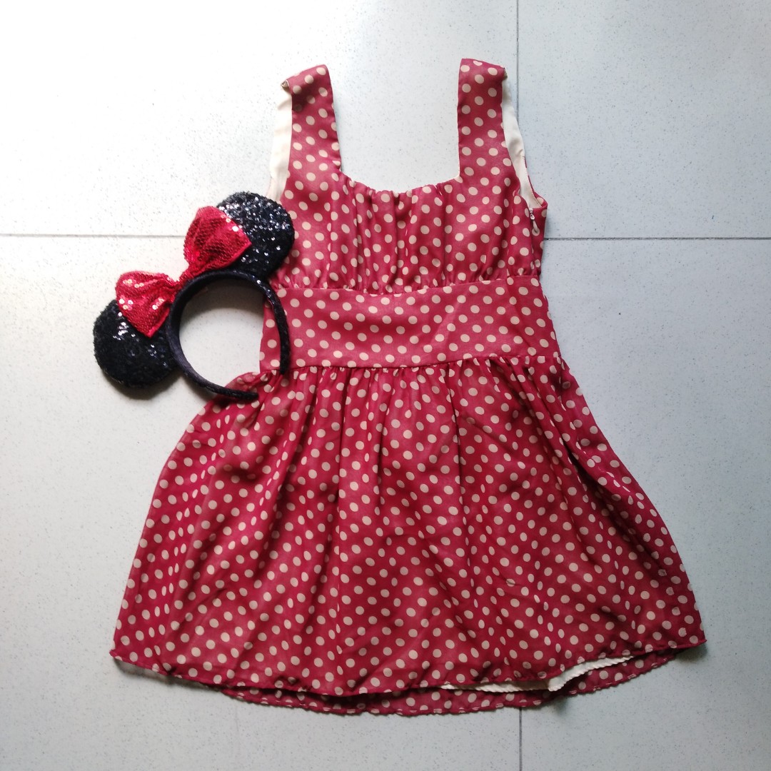 Minnie Mouse HALLOWEEN costume, Women's Fashion, Dresses & Sets ...