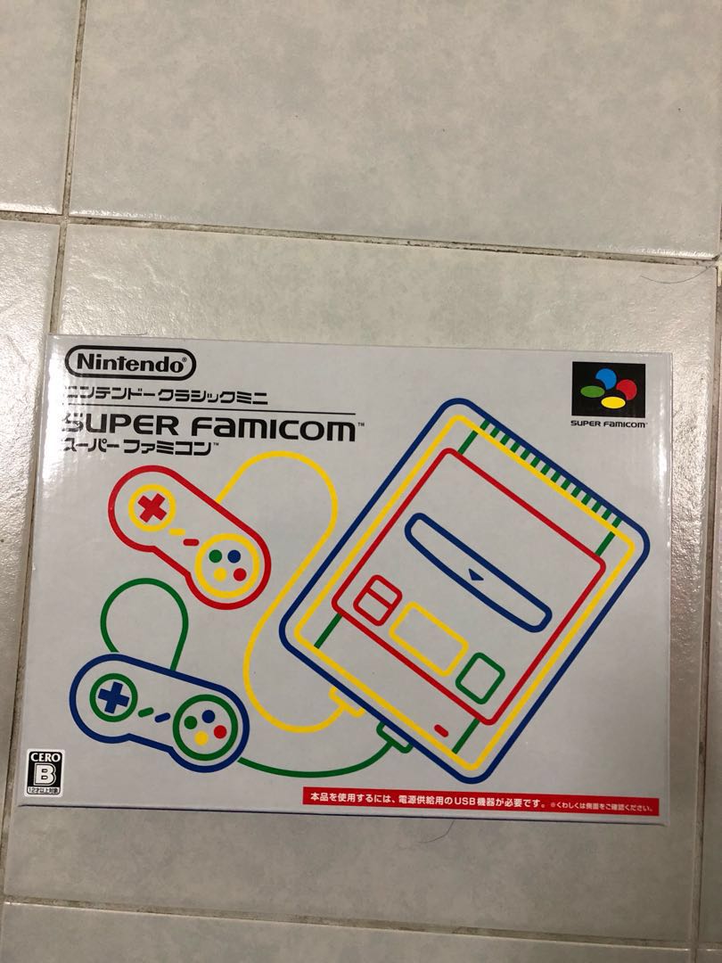 Nintendo Super Famicom Mini, Video Gaming, Video Games, Nintendo on ...