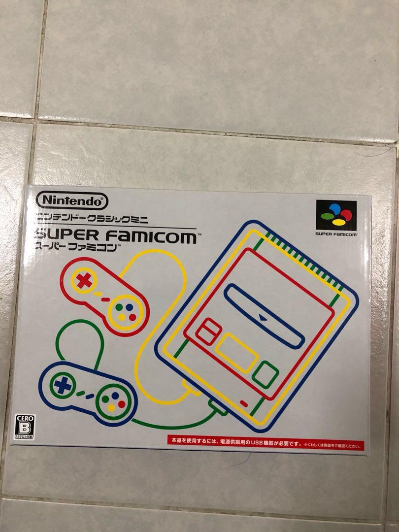 Nintendo Super Famicom Mini, Video Gaming, Video Games, Nintendo on ...