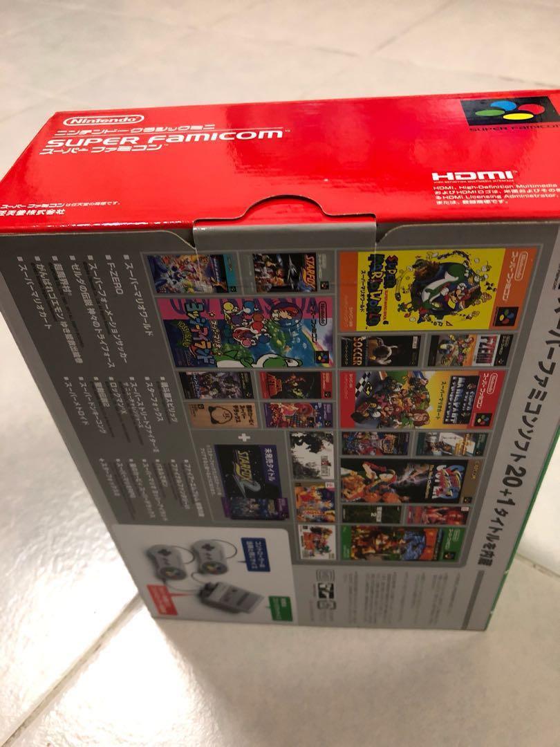 Nintendo Super Famicom Mini, Video Gaming, Video Games, Nintendo on ...