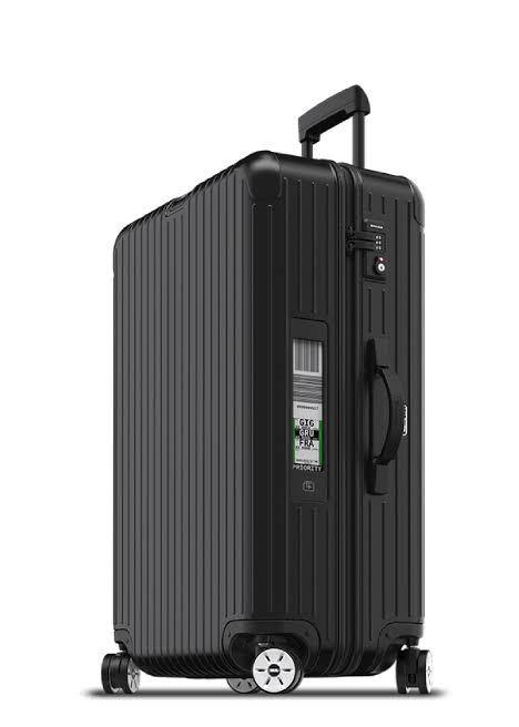 Rimowa Salsa Deluxe E Tag Luagge in Matte black, Luxury, Bags & Wallets ...