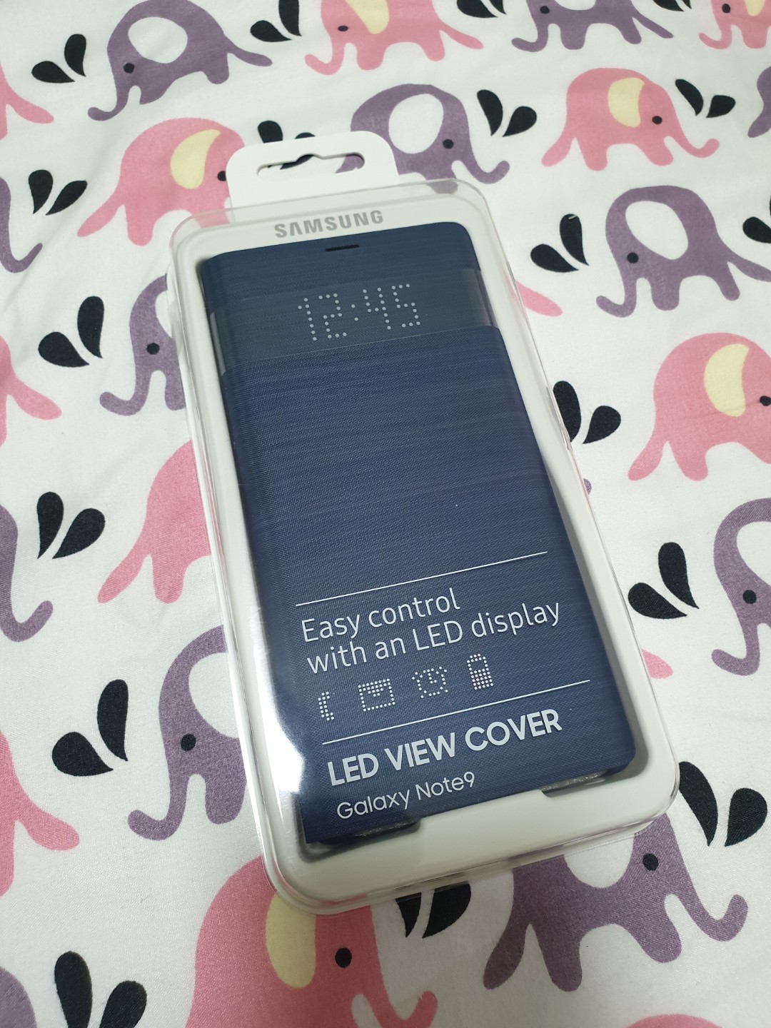 Samsung Galaxy Note 9 Led View Cover Dark Blue Mobile Phones
