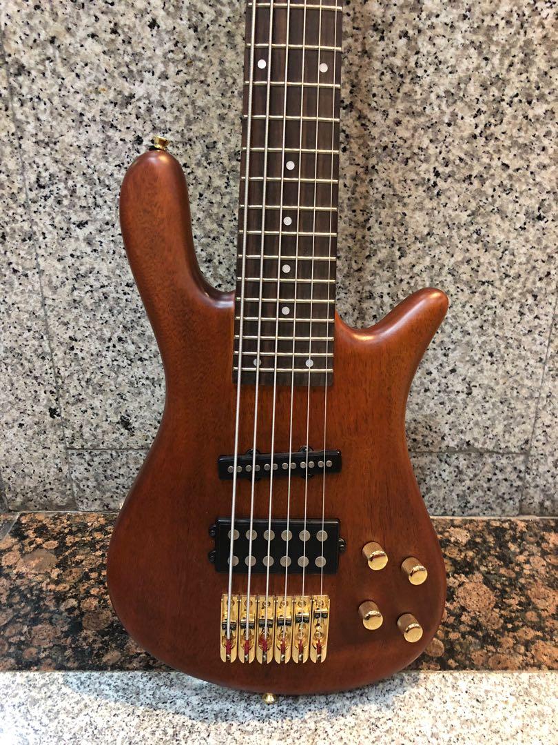 SX SWB1 6 String Bass Guitar, Hobbies & Toys, Music & Media, Musical ...