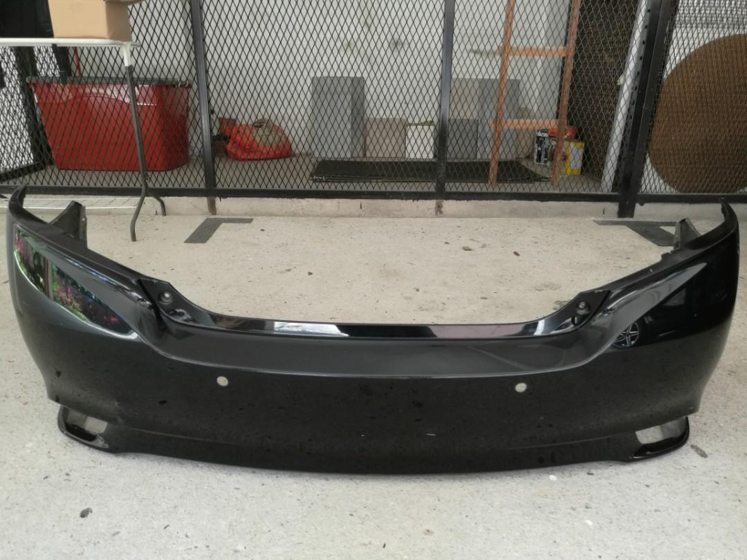 Toyota Vios NCP150 Rear Bumper Vios 2014-2018 Black, Auto Accessories ...