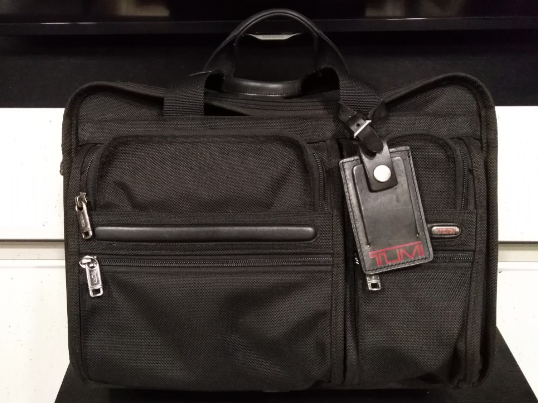 Tumi Alpha laptop bag, Men's Fashion, Bags, Briefcases on Carousell