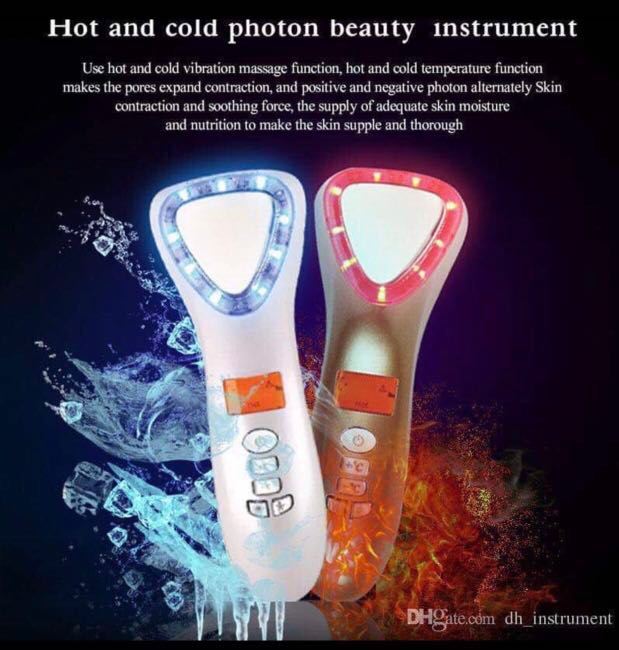 Ultrasonic LED Hot & Cold Hammer Facial, Beauty & Personal Care, Face ...