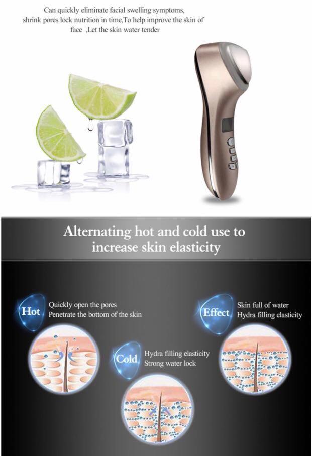 Ultrasonic LED Hot & Cold Hammer Facial, Beauty & Personal Care, Face ...