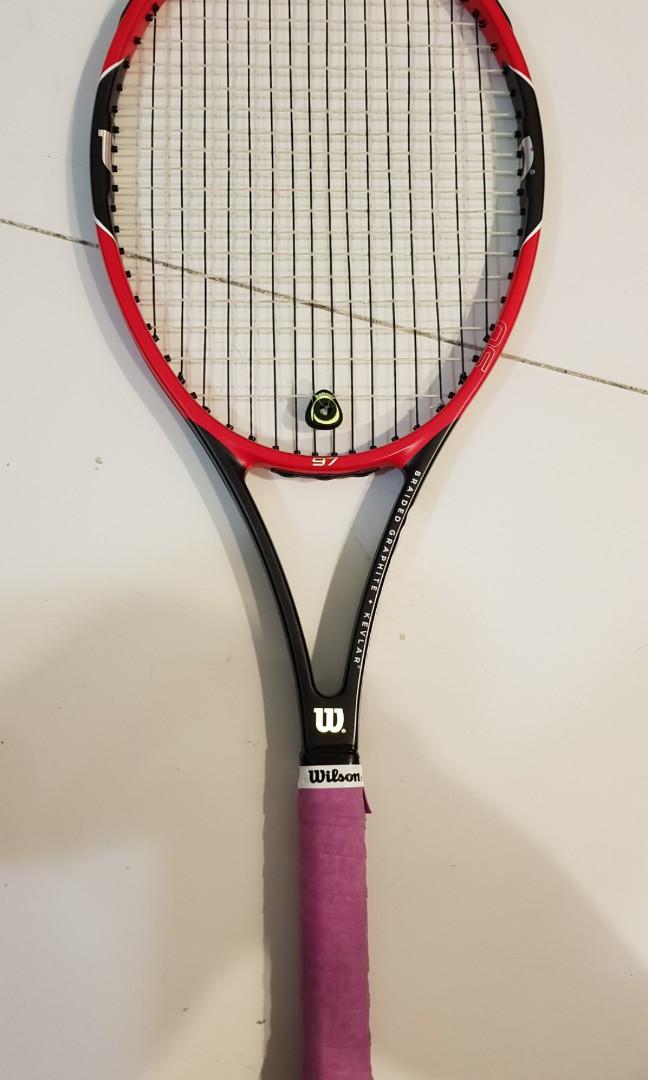 Wilson Prostaff 97, Sports Equipment, Sports & Games, Racket & Ball ...