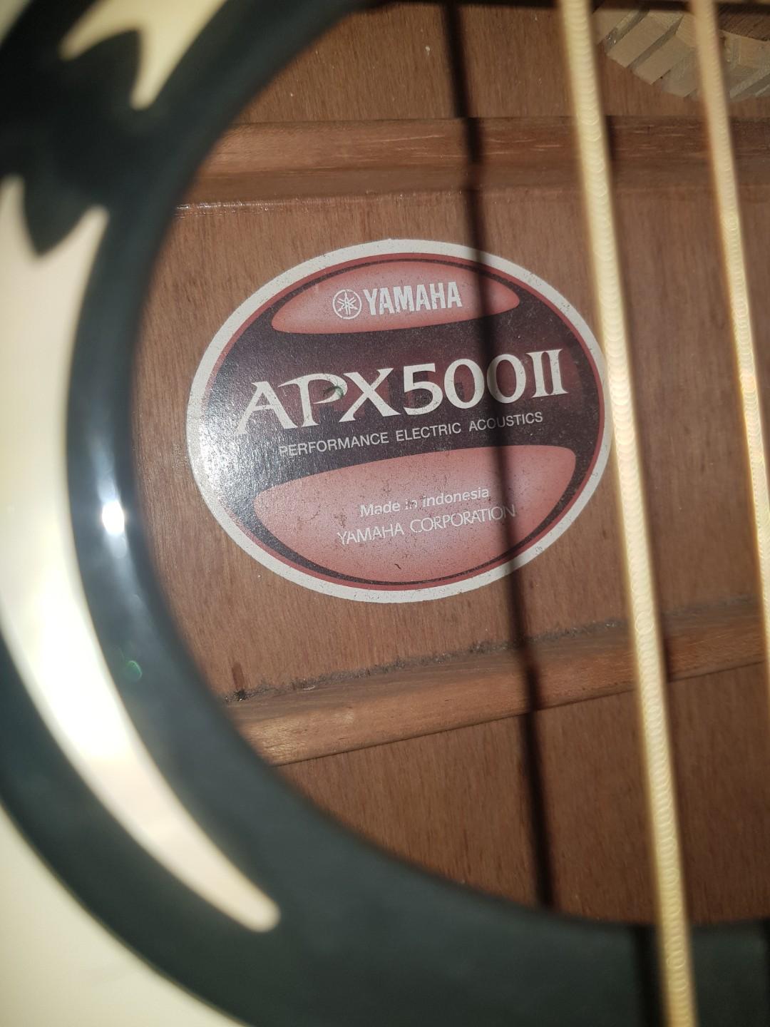 Yamaha APX500II Original Akustik, Musik & Media, Alat di Carousell