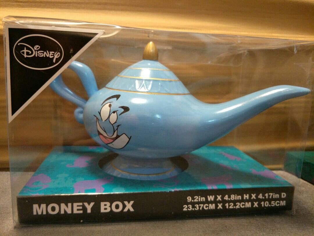 Aladdin Genie Lamp Coin Bank Disney, Hobbies & Toys, Toys & Games on ...