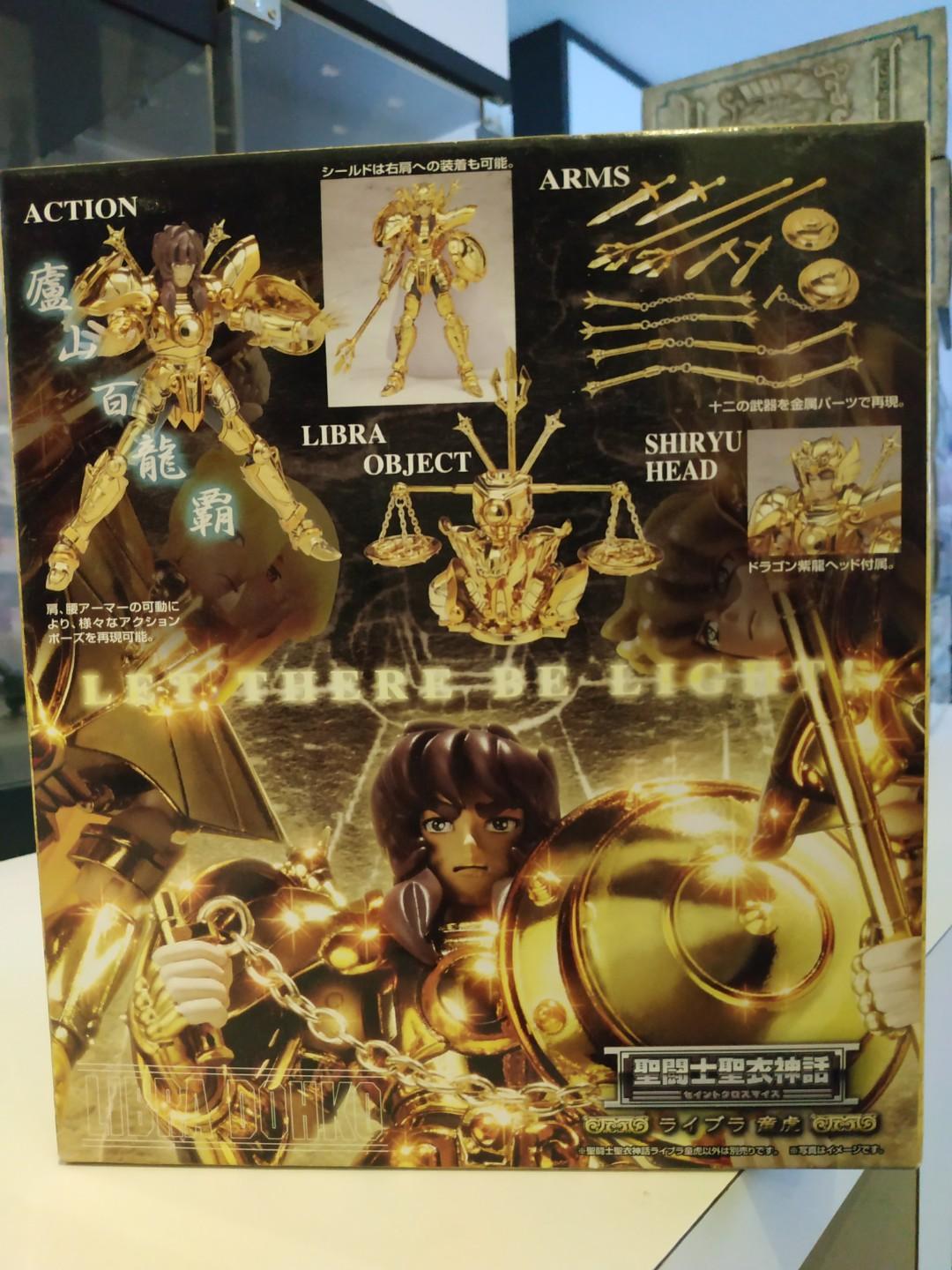 Bandai - Saint Seiya Gold Cloth Myth - Libra Douko, Hobbies & Toys ...