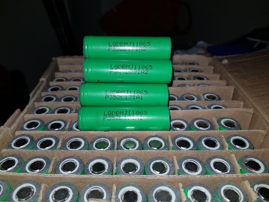 BN lgmj1 18650 lion cell battery high cappacity and output genuine 100% ...