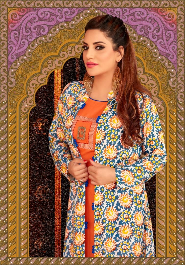 Coti design kurti, Women's Fashion, Tops, Blouses on Carousell