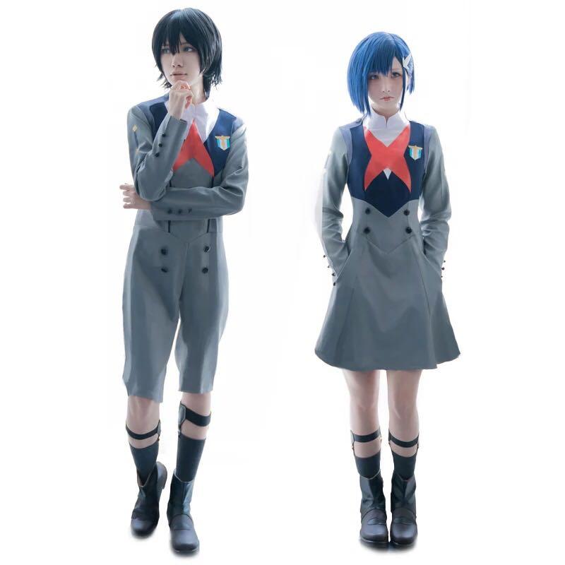 Darling in the franxx stamen hiro uniform cosplay, Hobbies & Toys ...