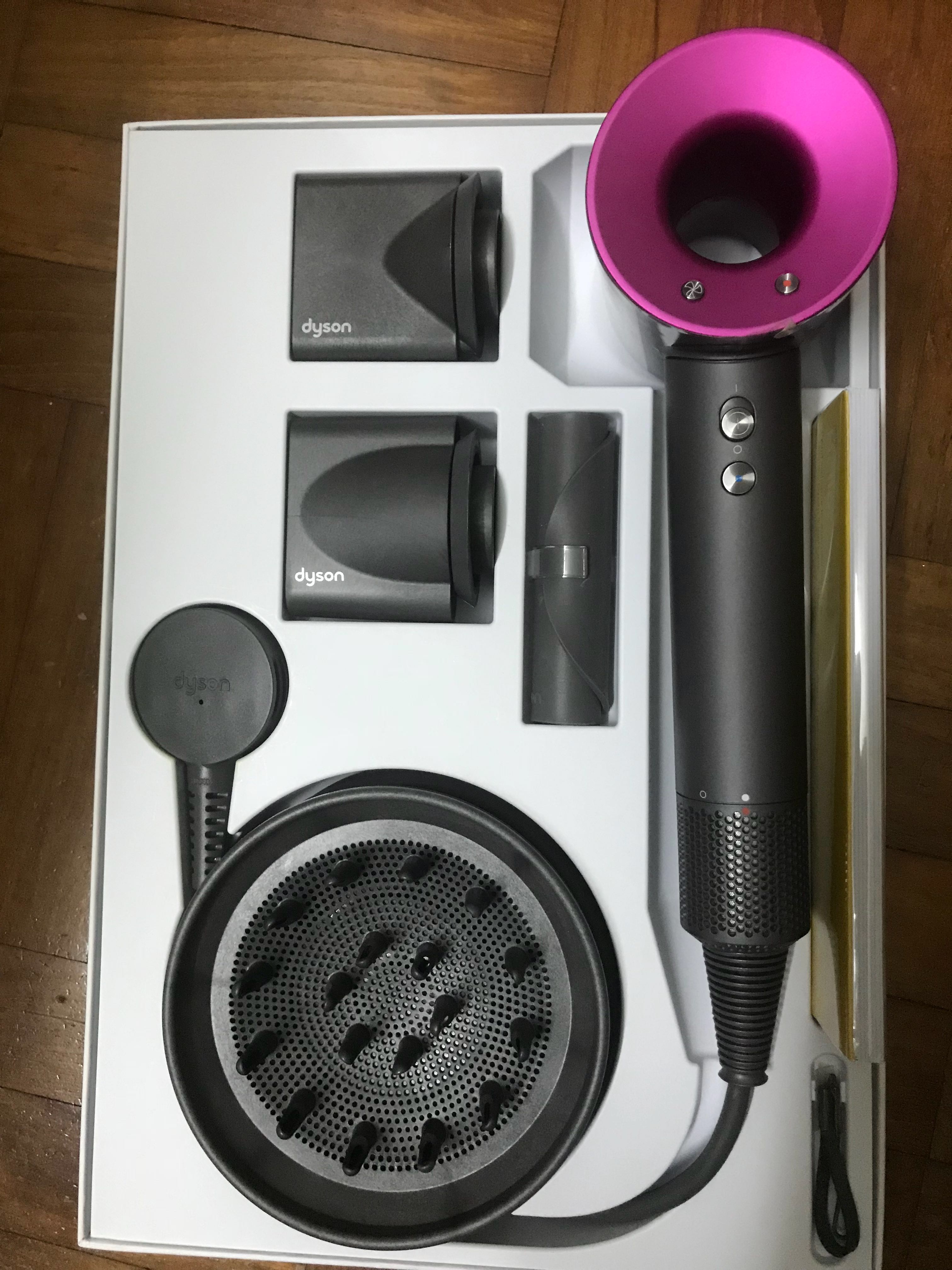 Dyson Supersonic Hairdryer (Fuschia), Beauty & Personal Care, Hair on ...