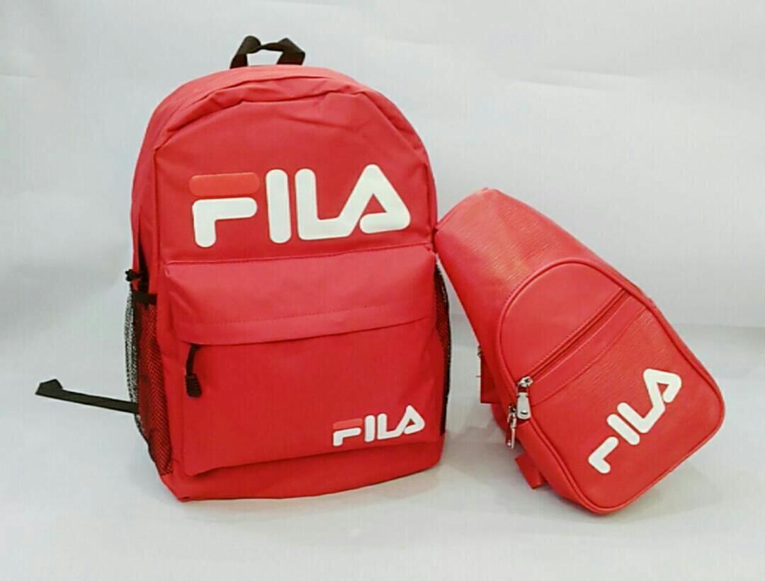 Fila Backpack, Men's Fashion, Bags, Backpacks on Carousell
