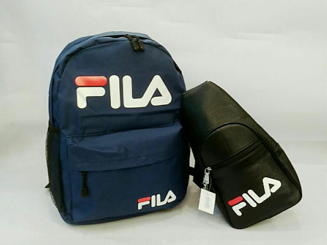 Fila Backpack, Men's Fashion, Bags, Backpacks on Carousell