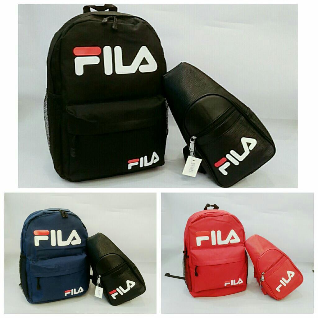 Fila Backpack, Men's Fashion, Bags, Backpacks on Carousell