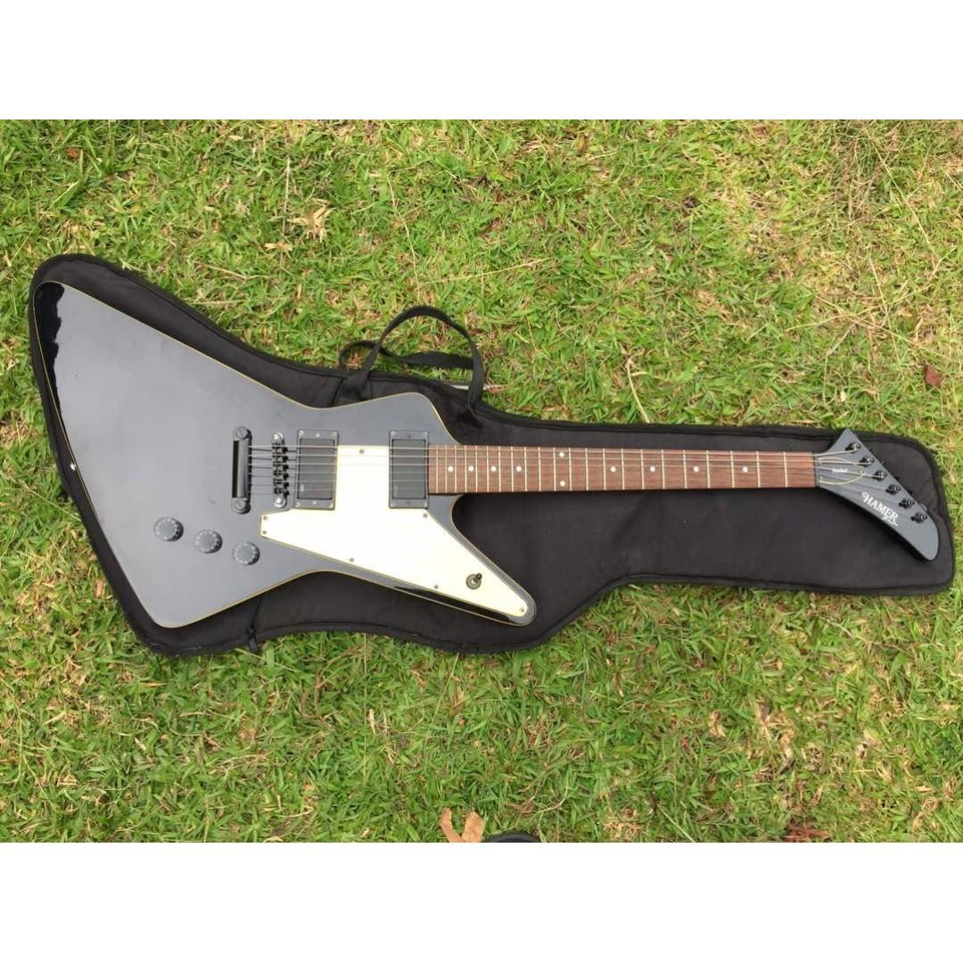 hamer standard explorer with emg, Hobbies & Toys, Music & Media ...