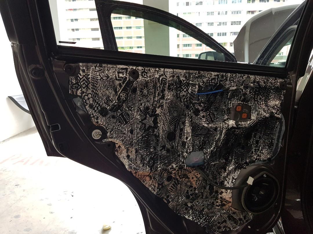 Honda HRV/VEZEL Door 2 Layer Soundproofing, Car Accessories ...