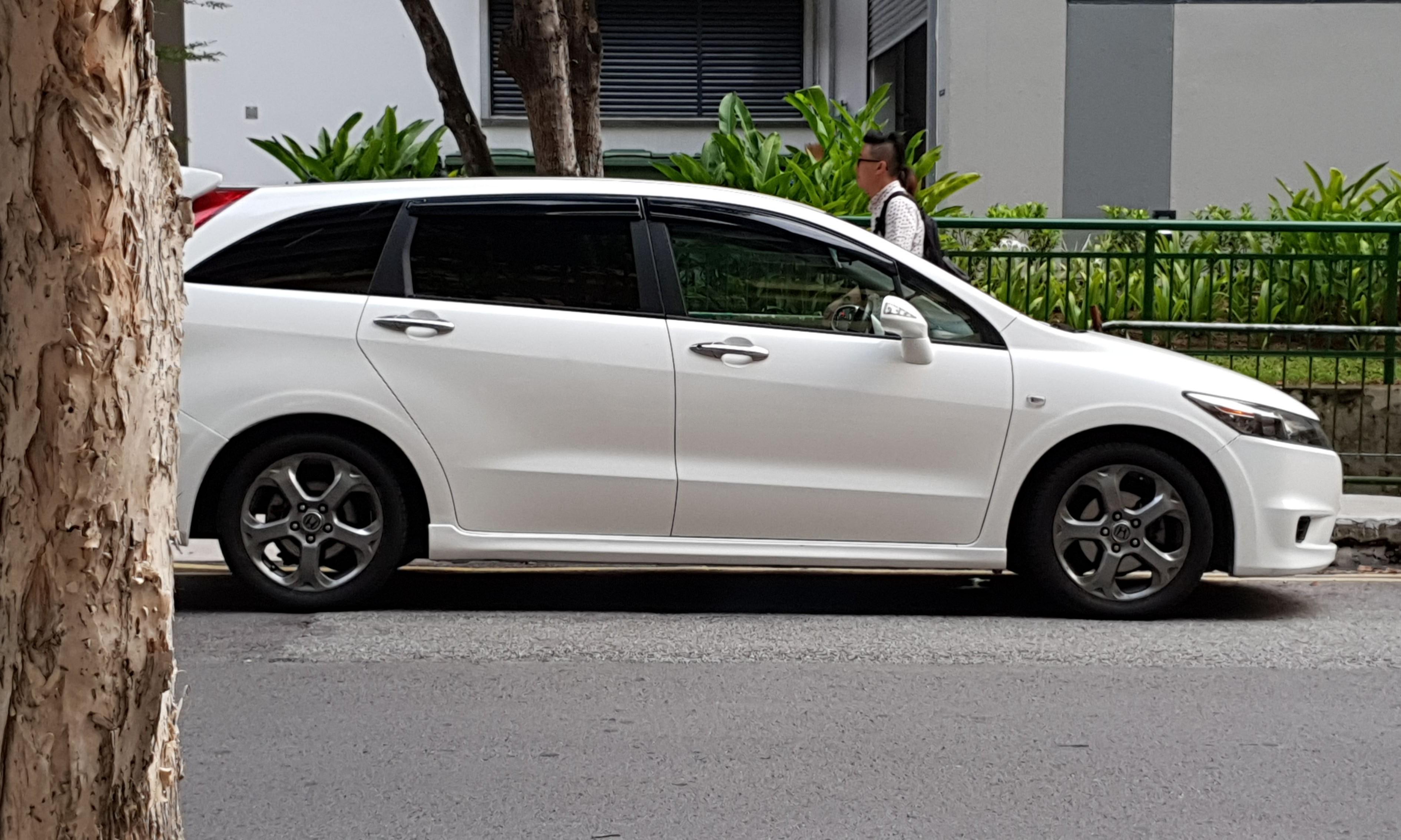 Honda Stream RSZ Stock Rims with Nexen Tyres!, Car Accessories, Tyres ...